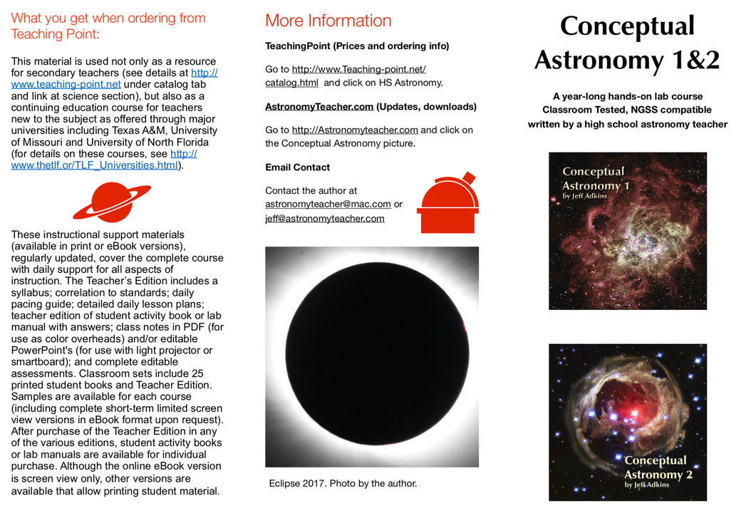 Astronomy Concepts